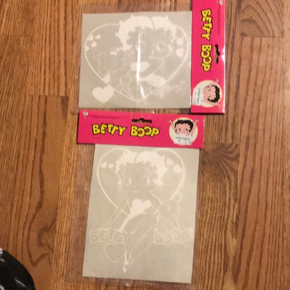Betty Boop | Other | Betty Boop Car Window Decals | Poshmark